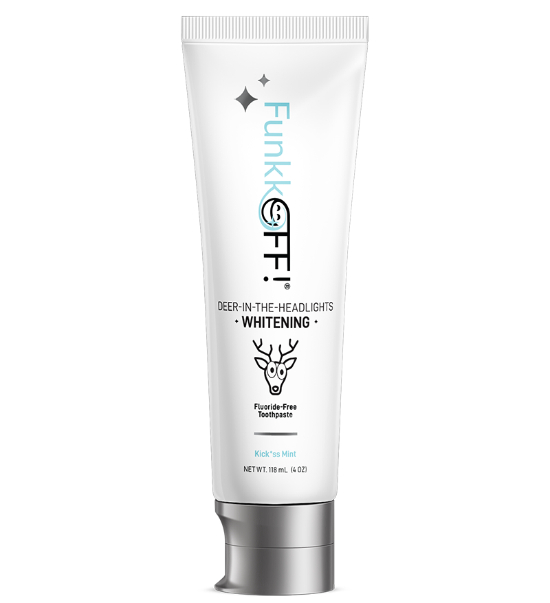 FunkkOFF!® Toothpaste | Deer-in-the-Headlights Whitening